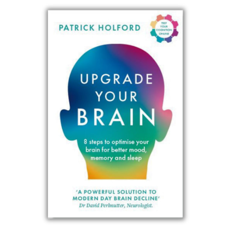 NEW! Upgrade Your Brain book - out 25 April - Patrick Holford